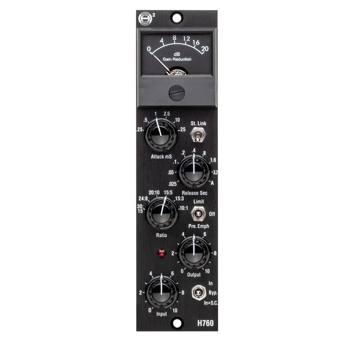 H2 Audio H760 is a 500-Series FET compressor/limiter module that recr