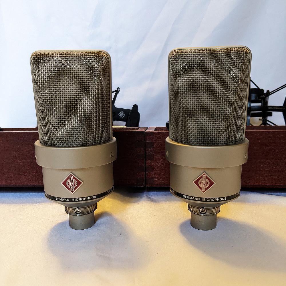 Neumann TLM 103 - Pair, with EA 4 shock mounts - new condition