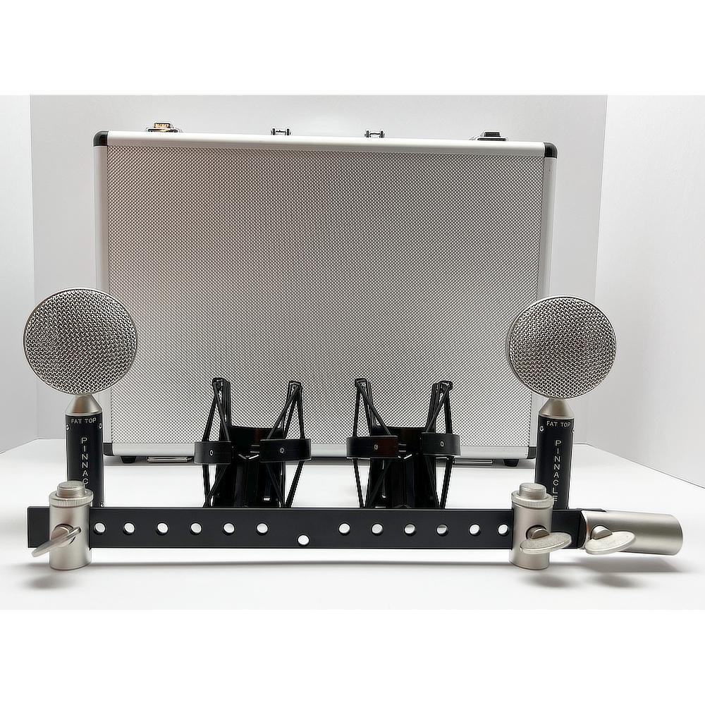 Pinnacle Microphones Fat Top (Black) Stereo Pair